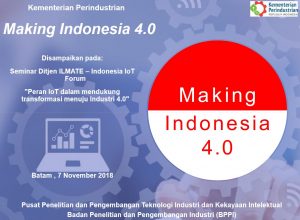Making Indonesia 4.0 – Ilmu Pengetahuan & Teknologi